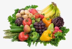 Fruit Bunch Picture - Fruit And Vegetable Plate PNG Image | Transparent ...