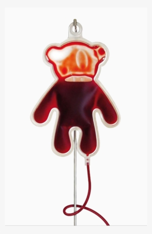 Teddy Bear Blood Donation - Dunne And Raby's Teddy Bear Blood Bag PNG ...