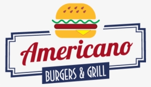 Logo Americano Burgers & Grill - Fast Food PNG Image | Transparent PNG ...