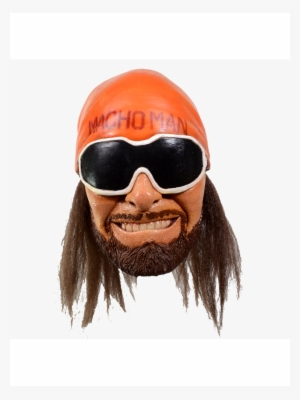 Wwe Macho Man Randy Savage Adult Mask PNG Image | Transparent PNG Free ...