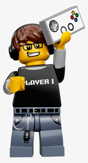 Lego Minifigures Video Game Guy PNG Image | Transparent PNG Free ...