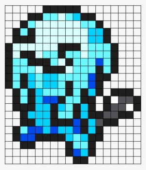 Mew Pokemon 8 Bit Perler Bead Pattern / Bead Sprite - Pixel Art Pokemon ...