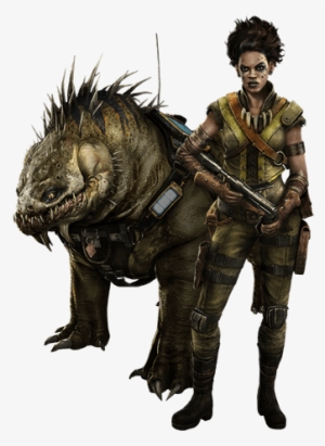 Evolve Trapper Maggie Active 2 - Evolve Stage 2 Maggie PNG Image ...