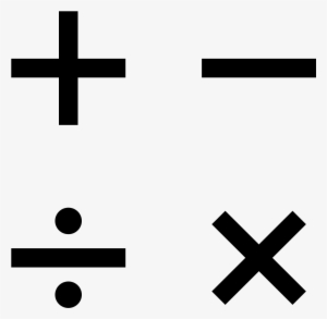 Addition Subtraction Multiplication Division Symbols PNG Image ...