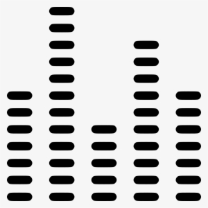 Audio Spectrum Comments - Black Outline Of Waves PNG Image ...
