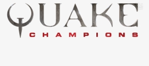 13 June - Quake Champions Logo PNG Image | Transparent PNG Free ...