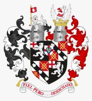 Coat Of Arms Of Winston Churchill As A Gentleman - Belgian Gold Shot ...