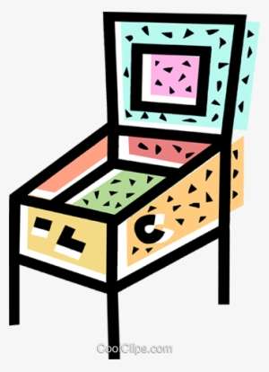 Pinball Machine Royalty Free Vector Clip Art Illustration ...