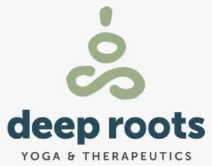 Deep Roots Yoga Logo Deep Roots Vertical - Graphic Design PNG Image ...