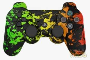 2112 Sony - Dual Shock 3 Controller For Sony Ps3 - Green PNG Image ...