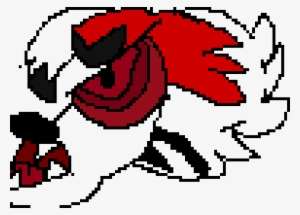 Midnight Lycanroc - Pixel Art PNG Image | Transparent PNG Free Download ...
