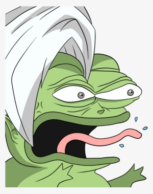 Zamasu Reeeee By Cowctus On Deviantart - Pepe Clipart PNG Image ...