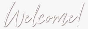 Welcome Drop Shadow - Calligraphy PNG Image | Transparent PNG Free ...