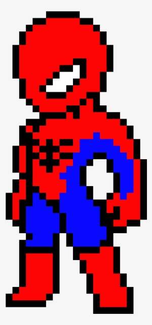 Spooderman - Pixel Art Spiderman PNG Image | Transparent PNG Free ...
