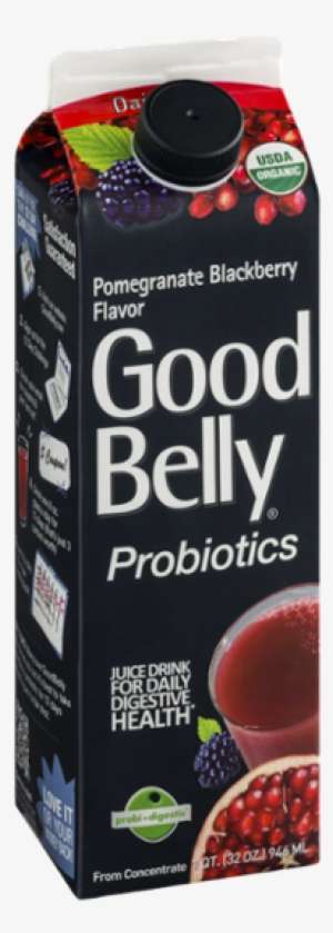 Goodbelly Probiotics Juice Drink Pomegranate Blackberry - Good Belly ...