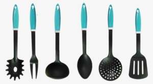 Long Handle Utensil - Plastic Kitchen Accessories Image Png PNG Image ...