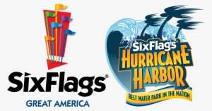 Six Flags Logo Img - Six Flags Magic Mountain Transparent Sign PNG ...
