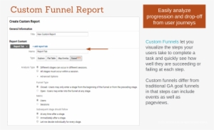 Custom Funnel Reports - Google Marketing Platform PNG Image ...