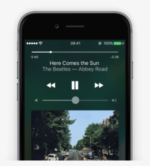 Ios Music Control From Lock Screen Download - Abbey Road Album Cover ...