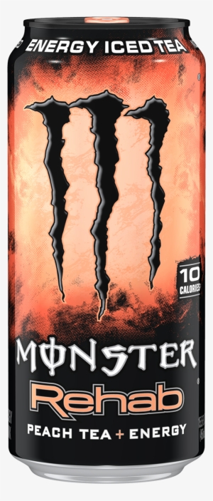 Monster Energy Introduces Its Newest Drink - Monster Rehab Peach Tea ...