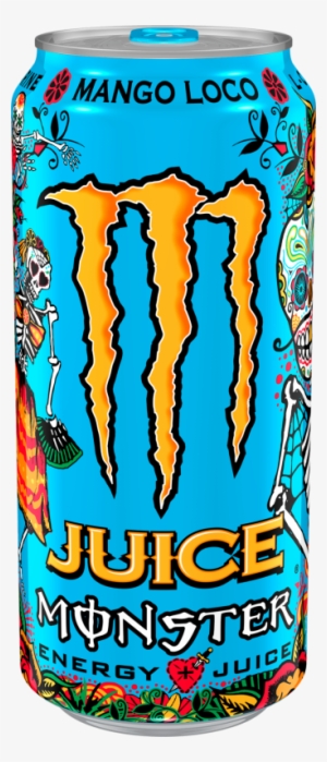 Monster Energy Drinks - Mango Loco Monster Juice PNG Image ...