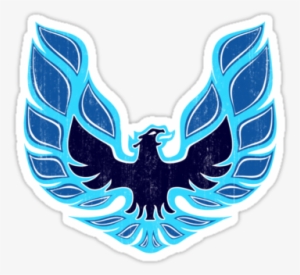 Long 1970s The Pontiac Firebird Trans Am Logo/hood - Gold Trans Am Bird ...