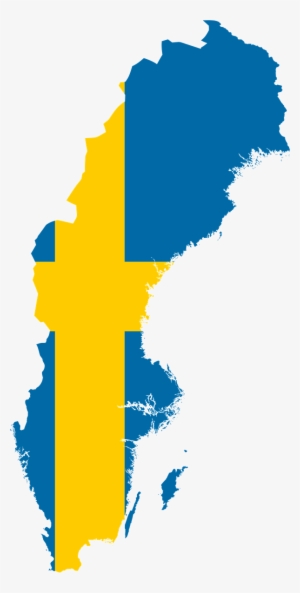 Sweden Flag Map - Sweden Flag Map Png PNG Image | Transparent PNG Free ...