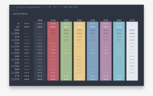 Source Code Pro 12px - Bash Color Scheme PNG Image | Transparent PNG ...