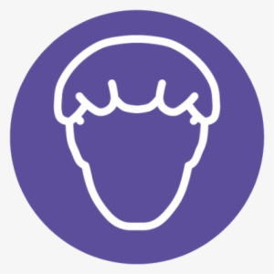 Hair Net Symbol - Hair Protection Must Be Worn Safety Sign PNG Image ...