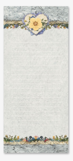 Potentilla Heart Notepad - Poster PNG Image | Transparent PNG Free ...