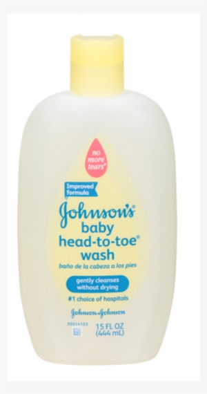Johnsons Baby Head To Toe 15 Oz - Johnson's Top To Toe Wash PNG Image ...