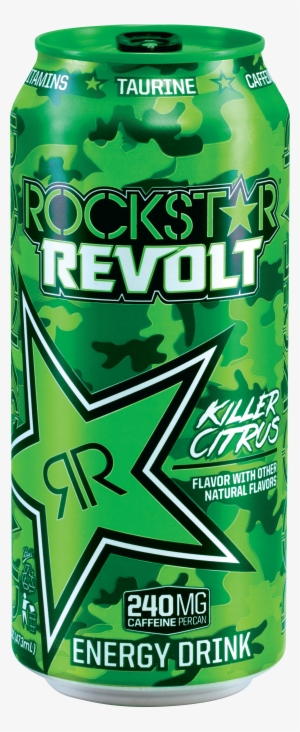 Rockstar Revolt Killer Citrus - Rockstar Revolt Killer Cooler PNG Image ...