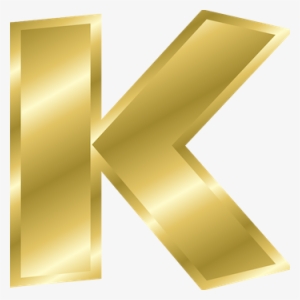 Celebrate Gold K - Gold Letter K Transparent PNG Image | Transparent ...