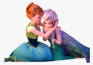 Anna And Elsa Frozen Fever- Transparent Background - Elsa And Anna No ...