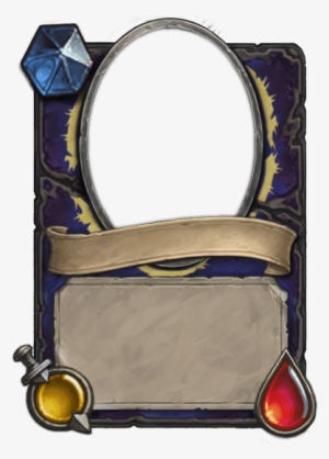 New Card Border - Hearthstone Card Template PNG Image | Transparent PNG ...