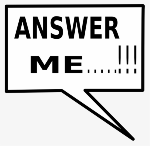 Image Free Library Answer Clip Art At - Answer Clipart PNG Image ...