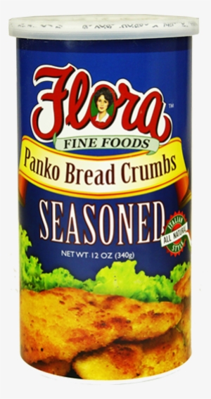 Seasoned Italian Panko Breadcrumbs - Flora Foods PNG Image ...