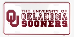 Oklahoma - White Oklahoma Sooners Logo PNG Image | Transparent PNG Free ...