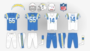 Chargers Zps7e9f204c - Los Angeles Chargers New Uniform PNG Image ...