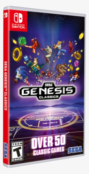 18 Sep - Sega Genesis Classics Nintendo Switch PNG Image | Transparent ...