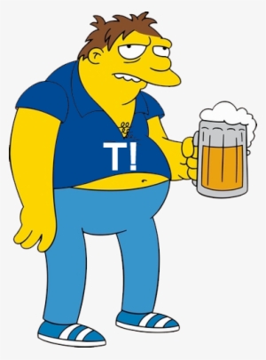 10 Señales De Que Eres Barney Gomez - Barney Gumble PNG Image ...