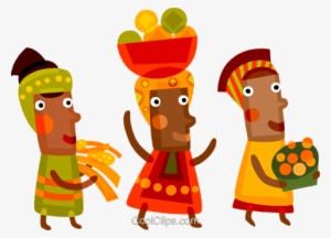 Africa Royalty Free Vector Clip Art Illustration - African Food PNG ...