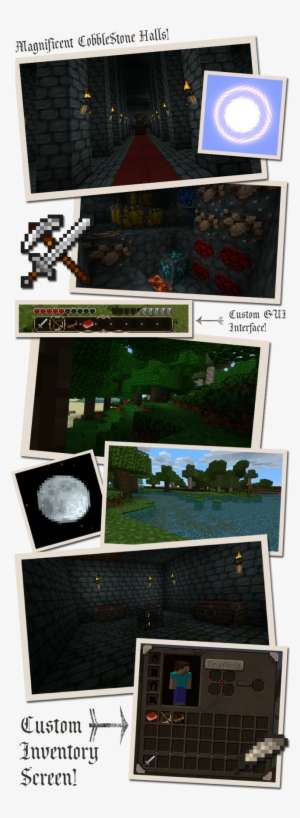 Bricklion's Rpg Texture Pack For Minecraft - Tree PNG Image ...