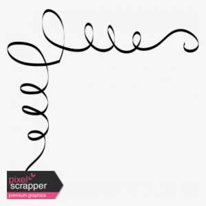Swirl Doodle Template - Digital Scrapbooking PNG Image | Transparent ...