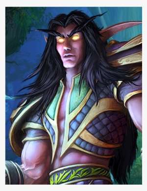 Night Elf Male Art PNG Image | Transparent PNG Free Download on SeekPNG