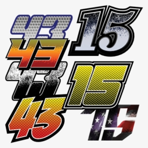 Race Car Numbers - Number PNG Image | Transparent PNG Free Download on ...