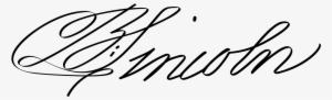 Benjamin Lincoln Signature - Calligraphy PNG Image | Transparent PNG ...
