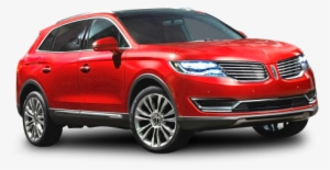 Red Lincoln Mkx Car Png-image - 2018 Lincoln Mkx Colours PNG Image ...