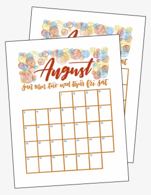Are You Ready To Take On August - Paper PNG Image | Transparent PNG ...