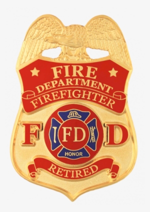 Efiresupply Retired Firefighter Badge - Fire Badge PNG Image ...